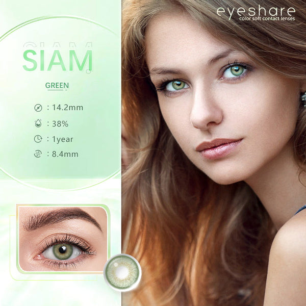 Siam Green 14.2mm 1 Pair | 1 Year – Yeknu